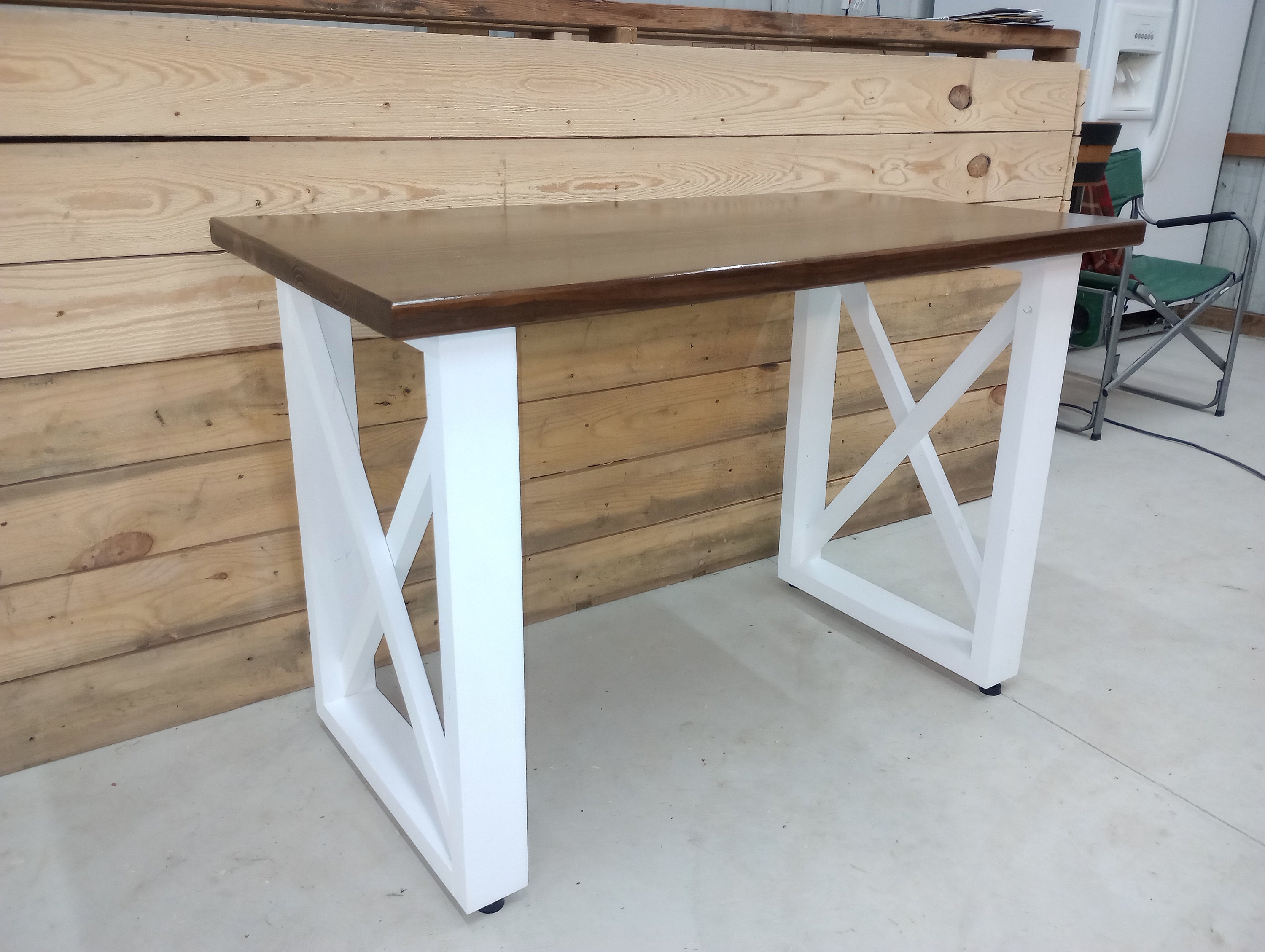 Simple Farmhouse Style Desk - Etsy