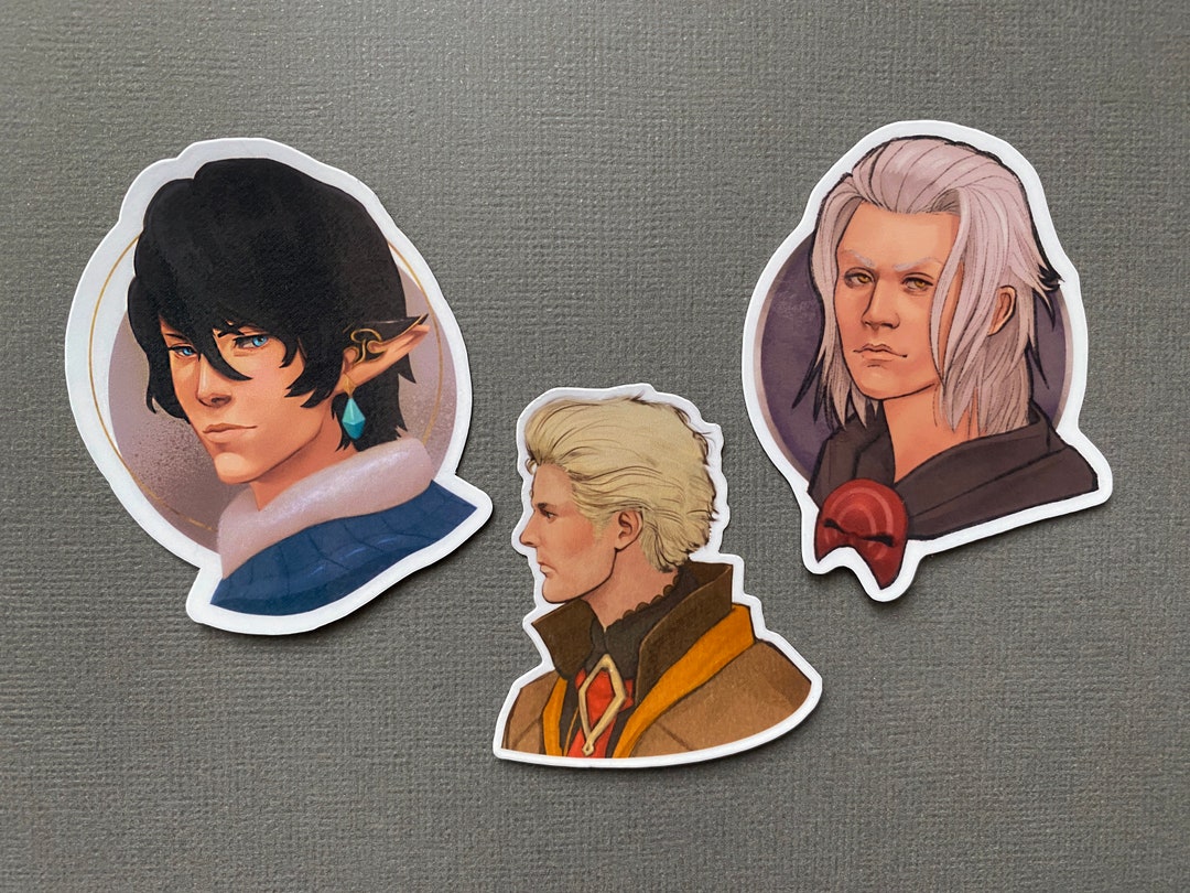 Final Fantasy XIV Vinyl Glossy Stickers // Waterproof - Etsy