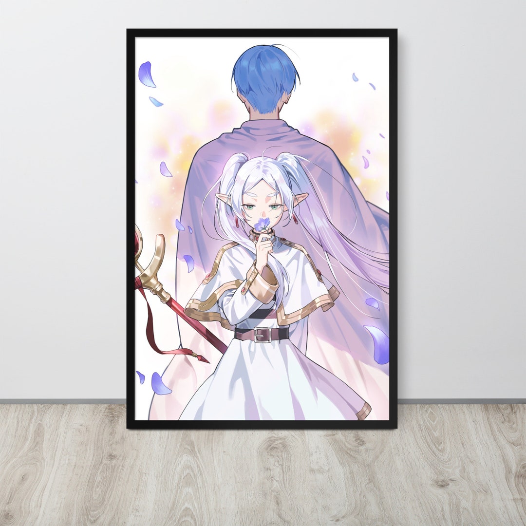 Frieren Poster Glossy Premium Framed - Etsy
