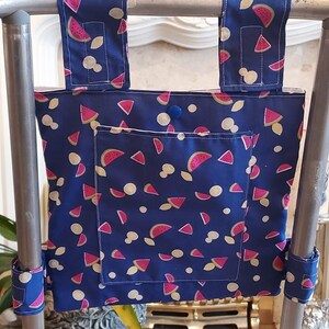 Fruit Zimmer Bag, Walking Frame Bag, Accessories, Walking Aid, Handmade ...