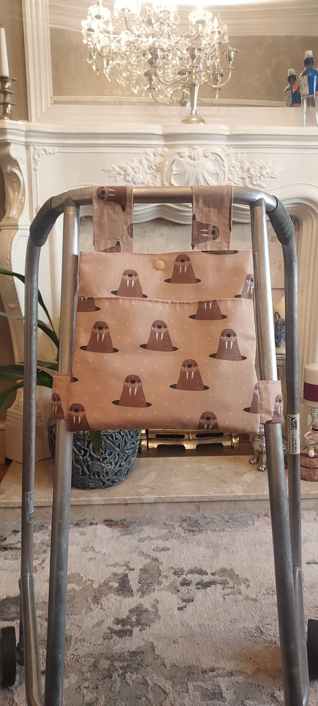 Walrus Zimmer Frame Bag, Walking Frame Bag, Accessories, Walking Aid ...