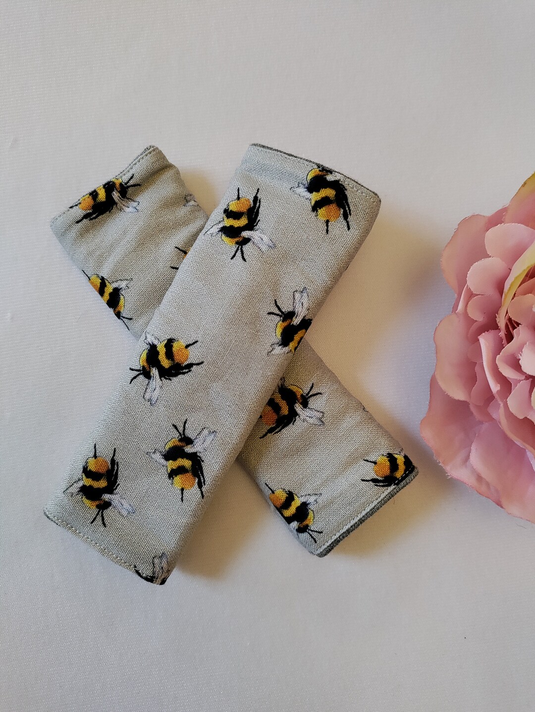 Grey Bee of 5 Slide On, Comfort Cheek Strap Covers. CPAP, BIPAP ...