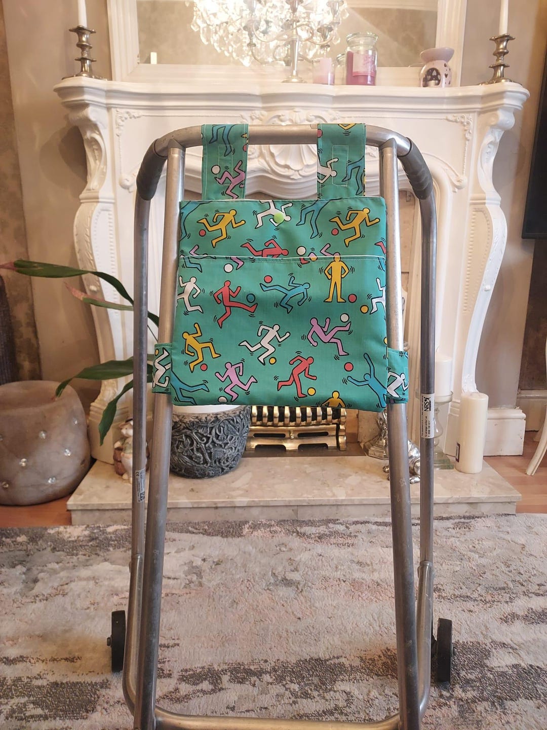 Football Zimmer Frame Bag, Walking Frame Bag, Accessories, Walking Aid ...