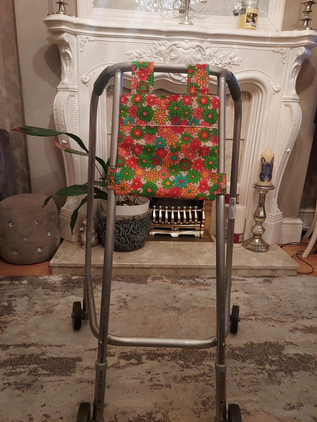 Flower Power Zimmer Frame Bag, Walking Frame Bag, Accessories, Walking ...