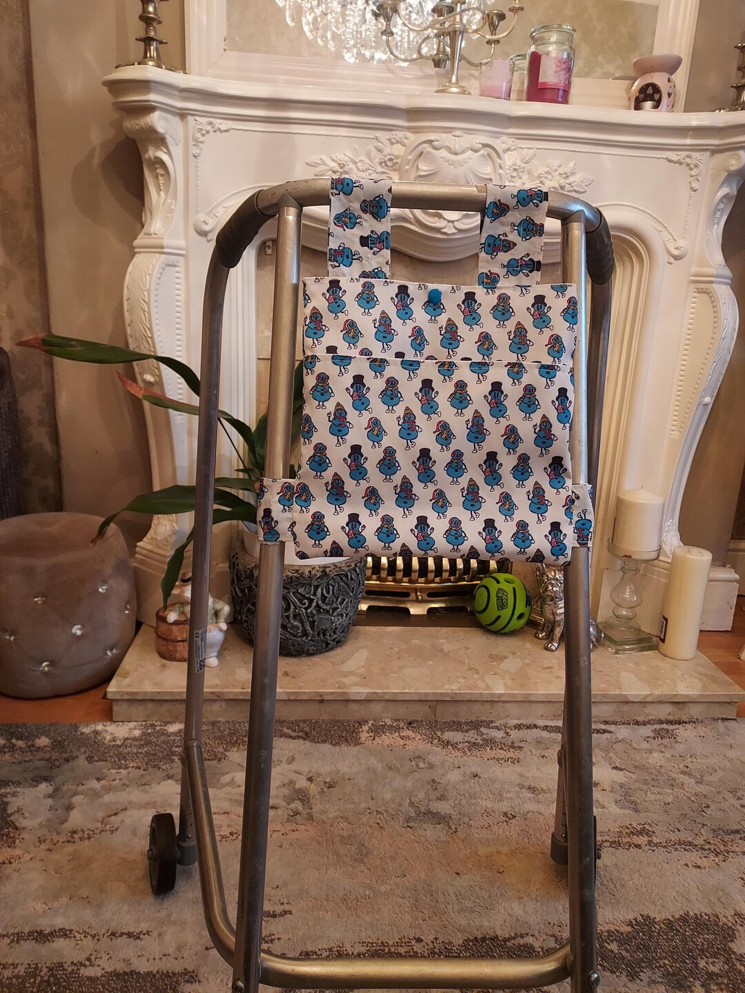 Snowman Zimmer Frame Bag, Walking Frame Bag, Accessories, Walking Aid ...