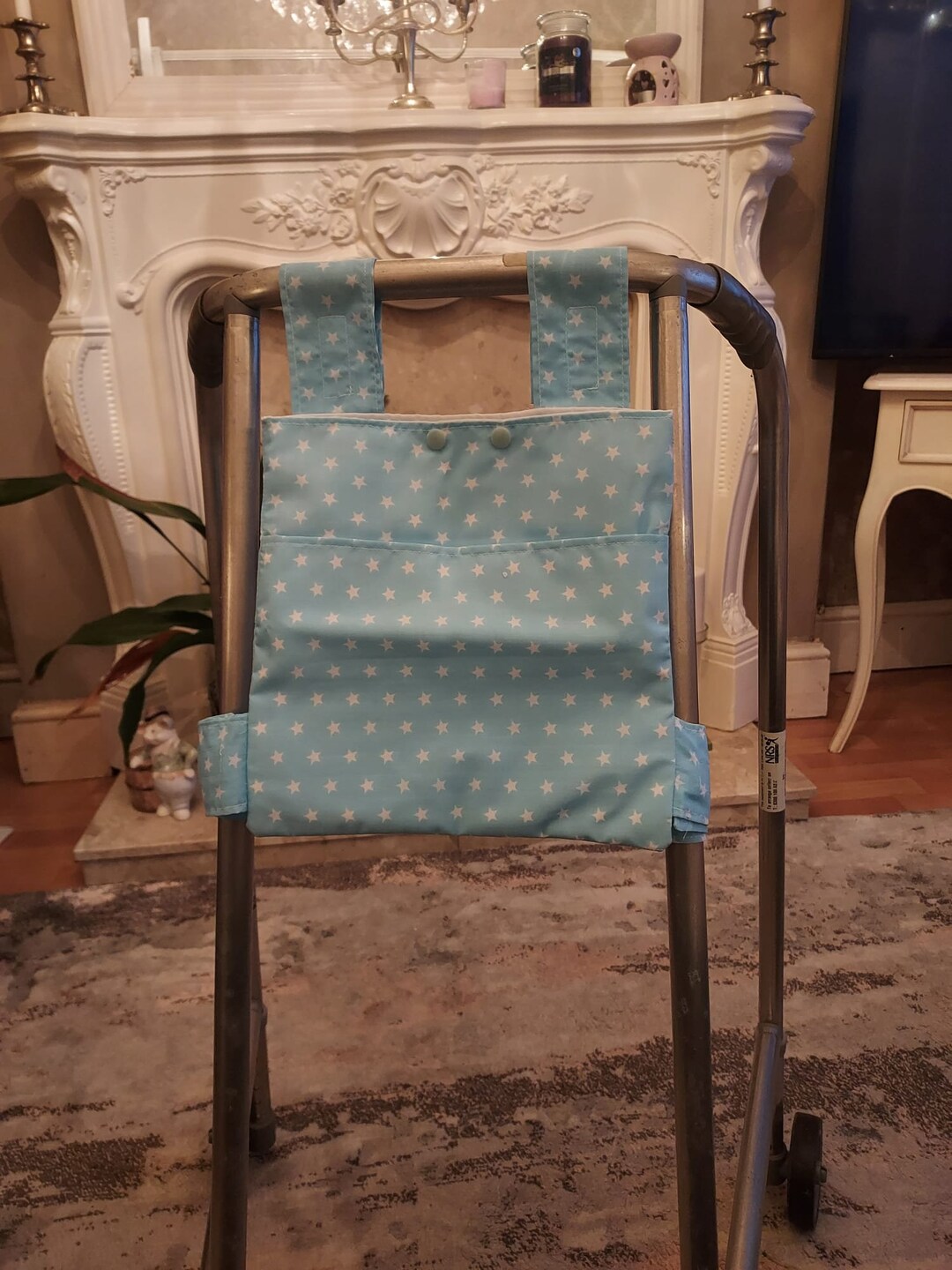 Blue Star Zimmer Frame Bag, Walking Frame Bag, Accessories, Walking Aid ...