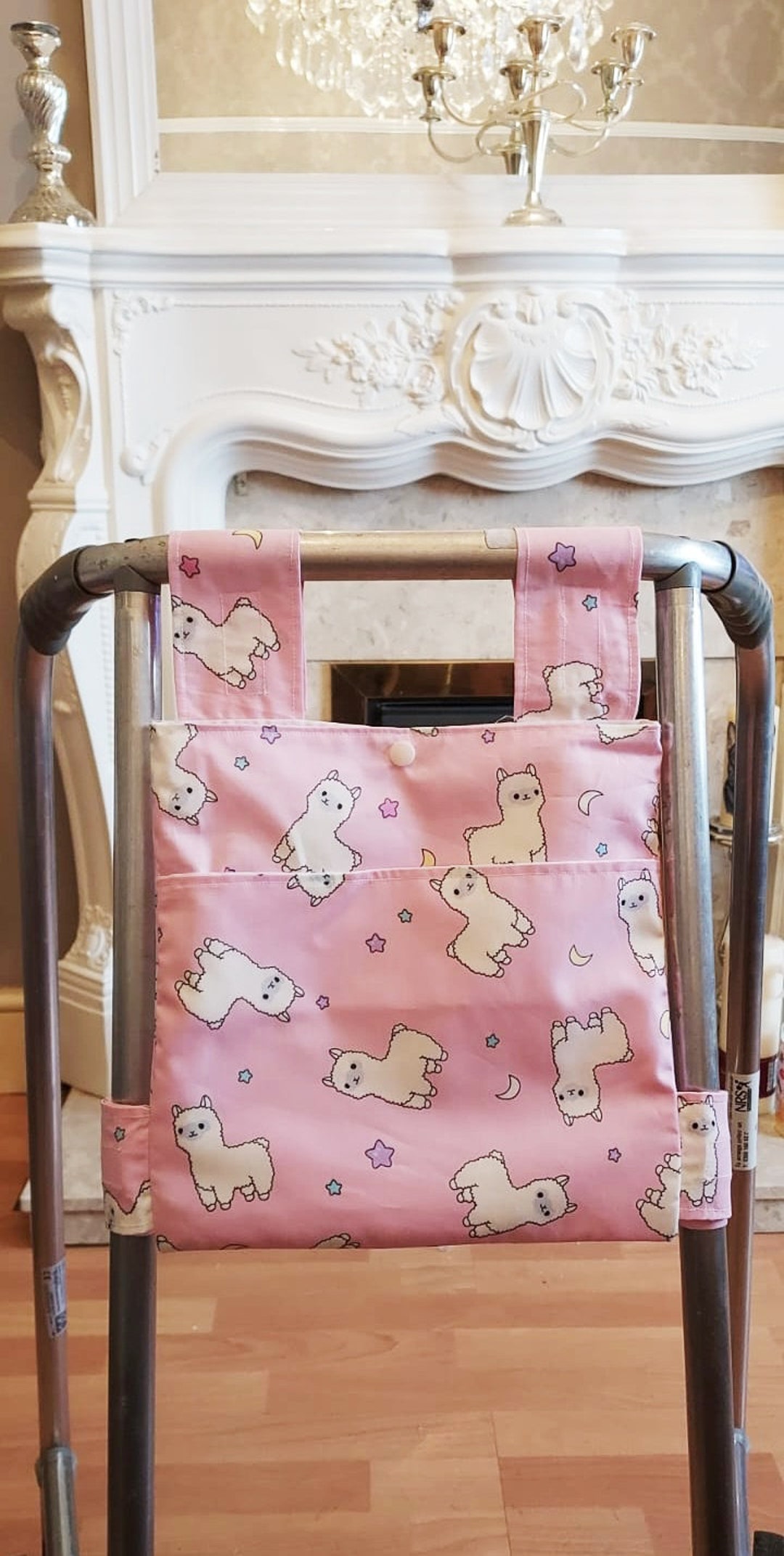 Cute Llama Zimmer Frame Bag, Walking Frame Bag, Accessories, Walking ...