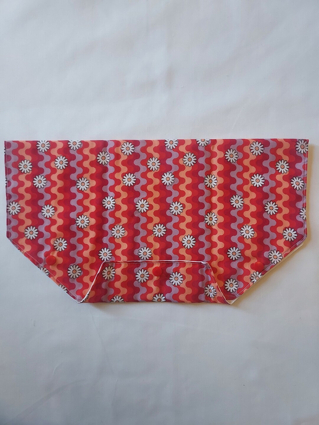 Retro Red Catheter Belly Bag Cover, Medical Bag Covers, Urology, Urine ...