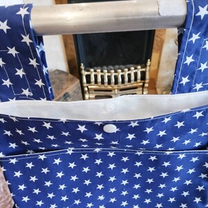 Blue Star Zimmer Frame Bag, Walking Frame Bag, Accessories, Walking Aid ...