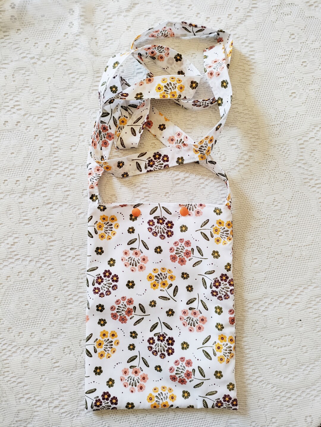 Simple Floral Syringe Driver Bag, Medical Bag, Feeding Tube, Medical ...