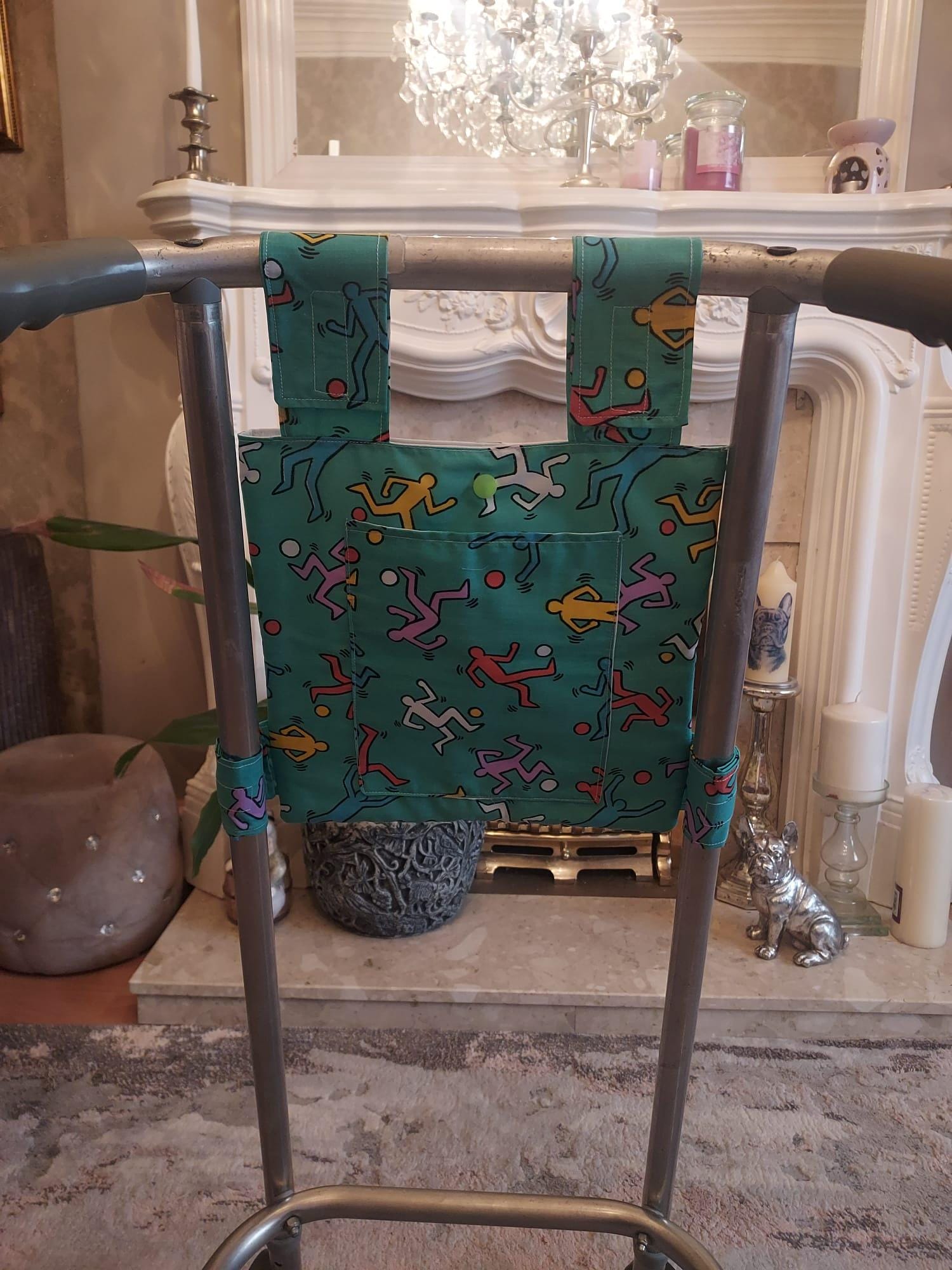 Football Zimmer Frame Bag, Walking Frame Bag, Accessories, Walking Aid ...