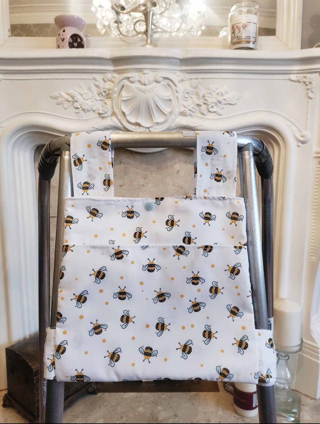 White Bee Zimmer Frame Bag, Walking Frame Bag, Accessories, Walking Aid ...