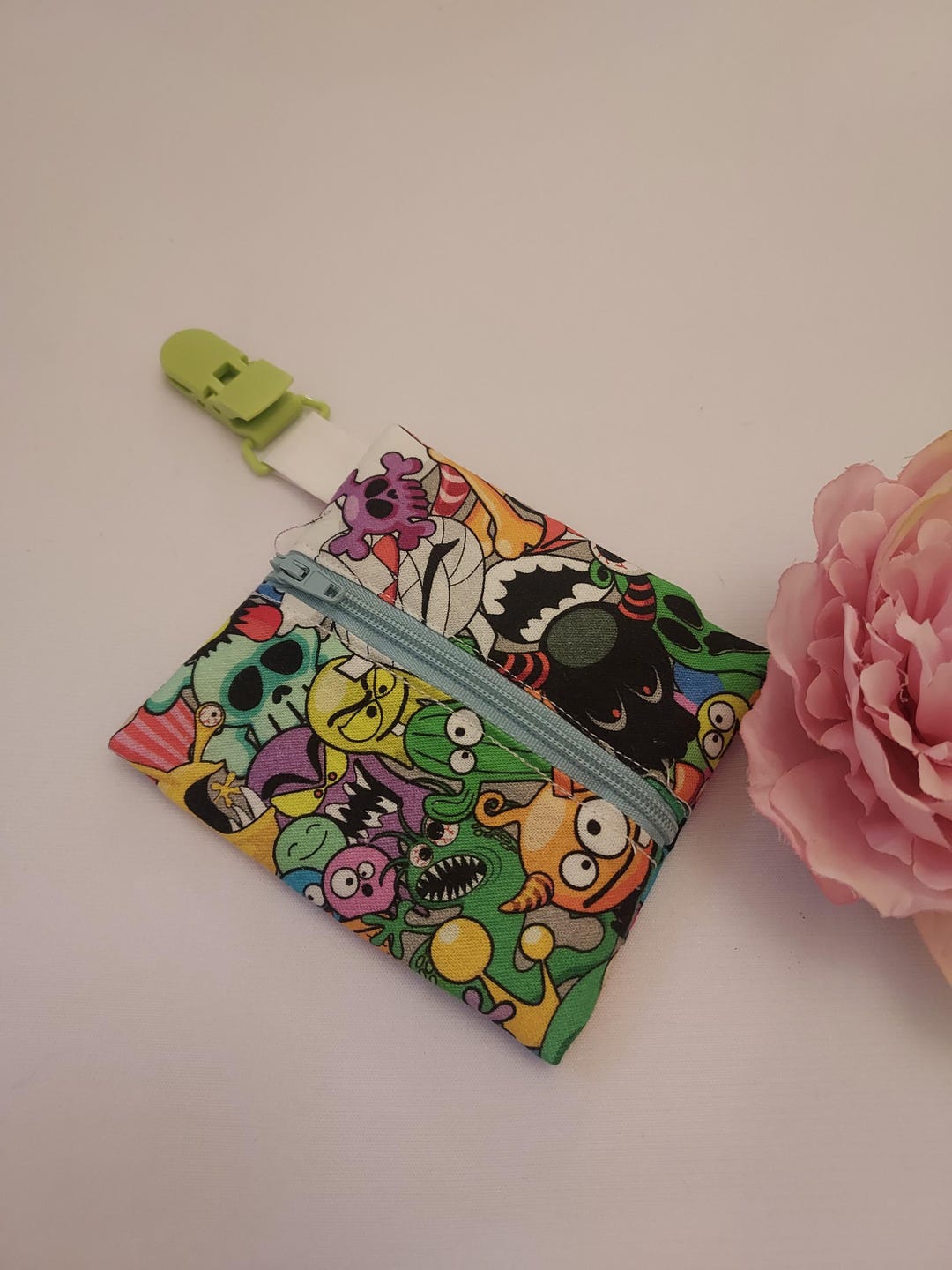 Feeding Tube Tubie Pouch With Zip and Clip Pouch, Feeding Tube, NG Tube ...