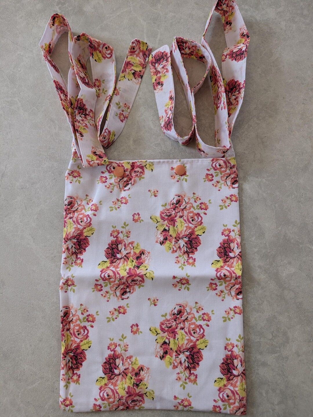 Pale Floral Syringe Driver Bag, Medical Bag, Feeding Tube, Medical ...