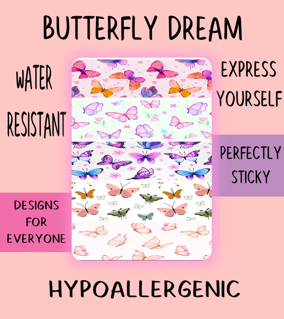 Butterfly Dream Tape, Ng Tube, Nj Tube, Oxygen Tube, Hypafix, Medical ...