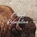 Antique Buffalo Painting PRINTABLE Wall Art Western Print, Digital ...