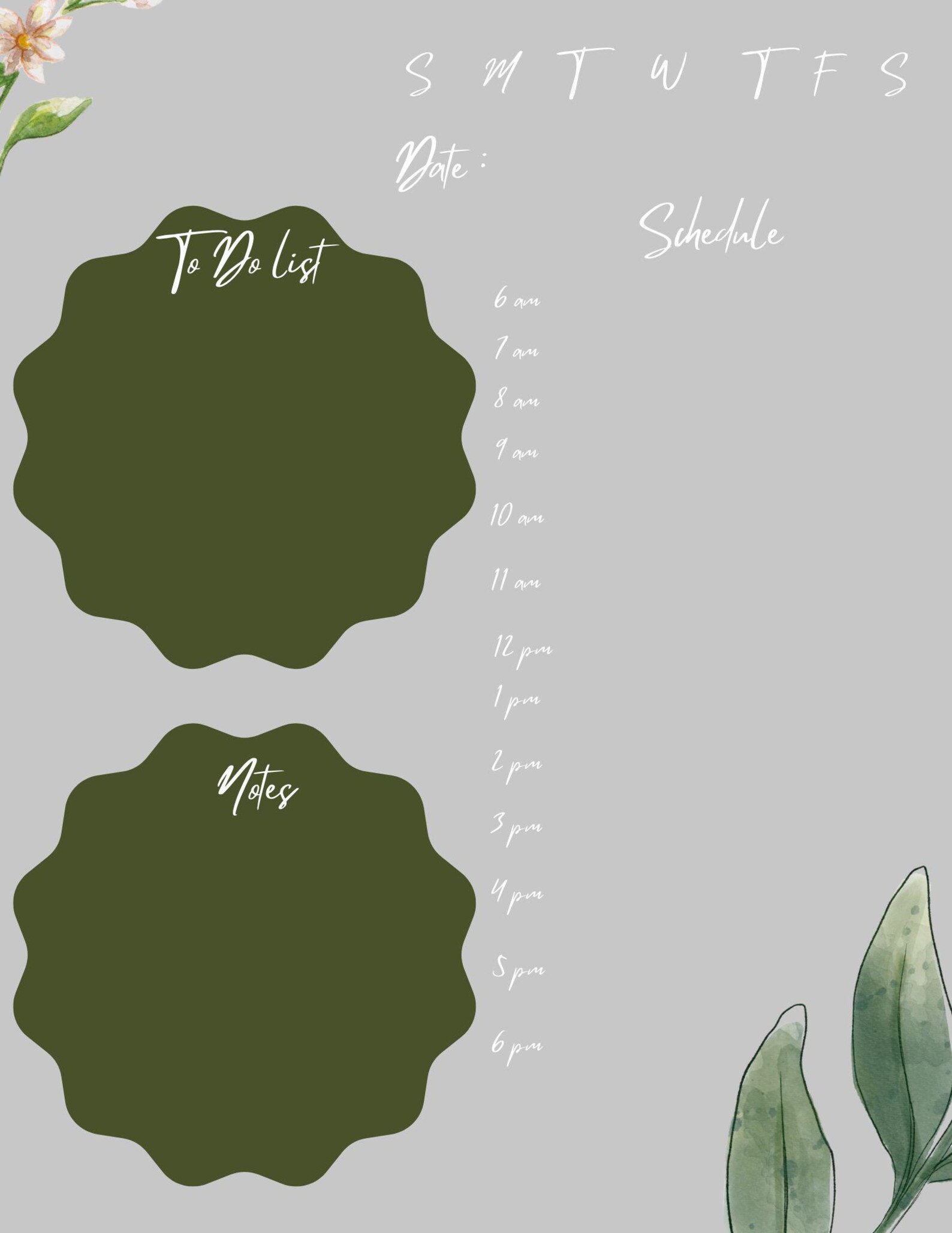 Christian Daily Planner | Bible Daily Planner | Daily Scripture Planner ...