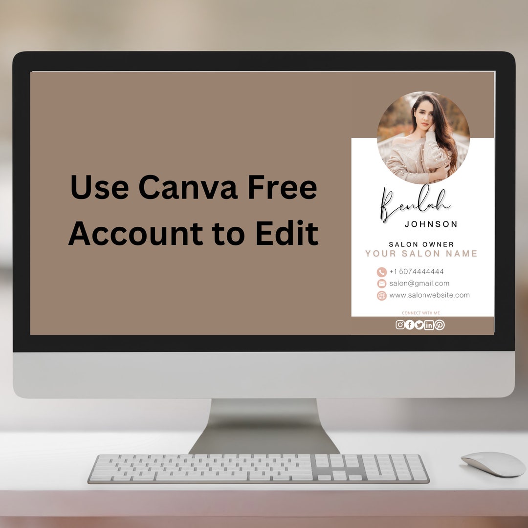 Customizable Digital Business Card|professional Handmade Business Cards ...