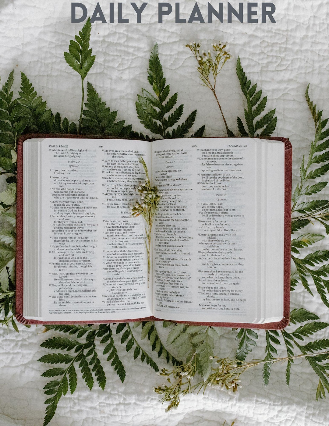 Christian Daily Planner | Bible Daily Planner | Daily Scripture Planner ...