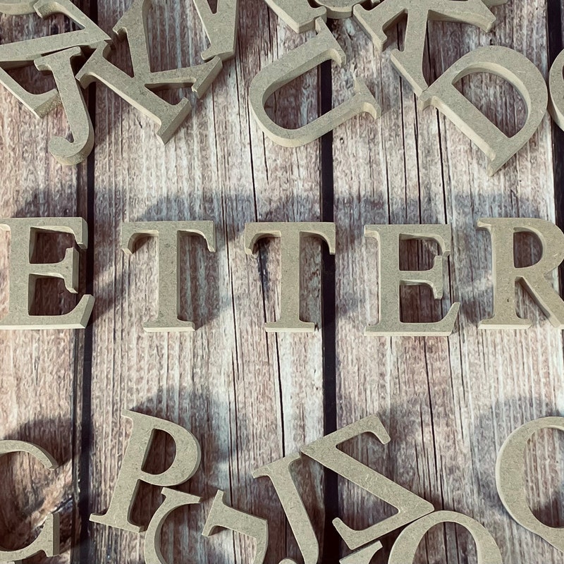 Wooden Letters - Etsy