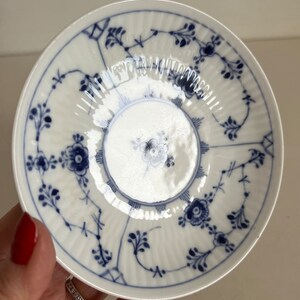 Royal Copenhagen Blue Fluted Plain Saucer 1/70 71 Antique 1889 1922 - Etsy