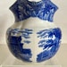Antique Cauldon England Blue & White Transferware Jug Pitcher Chariot ...