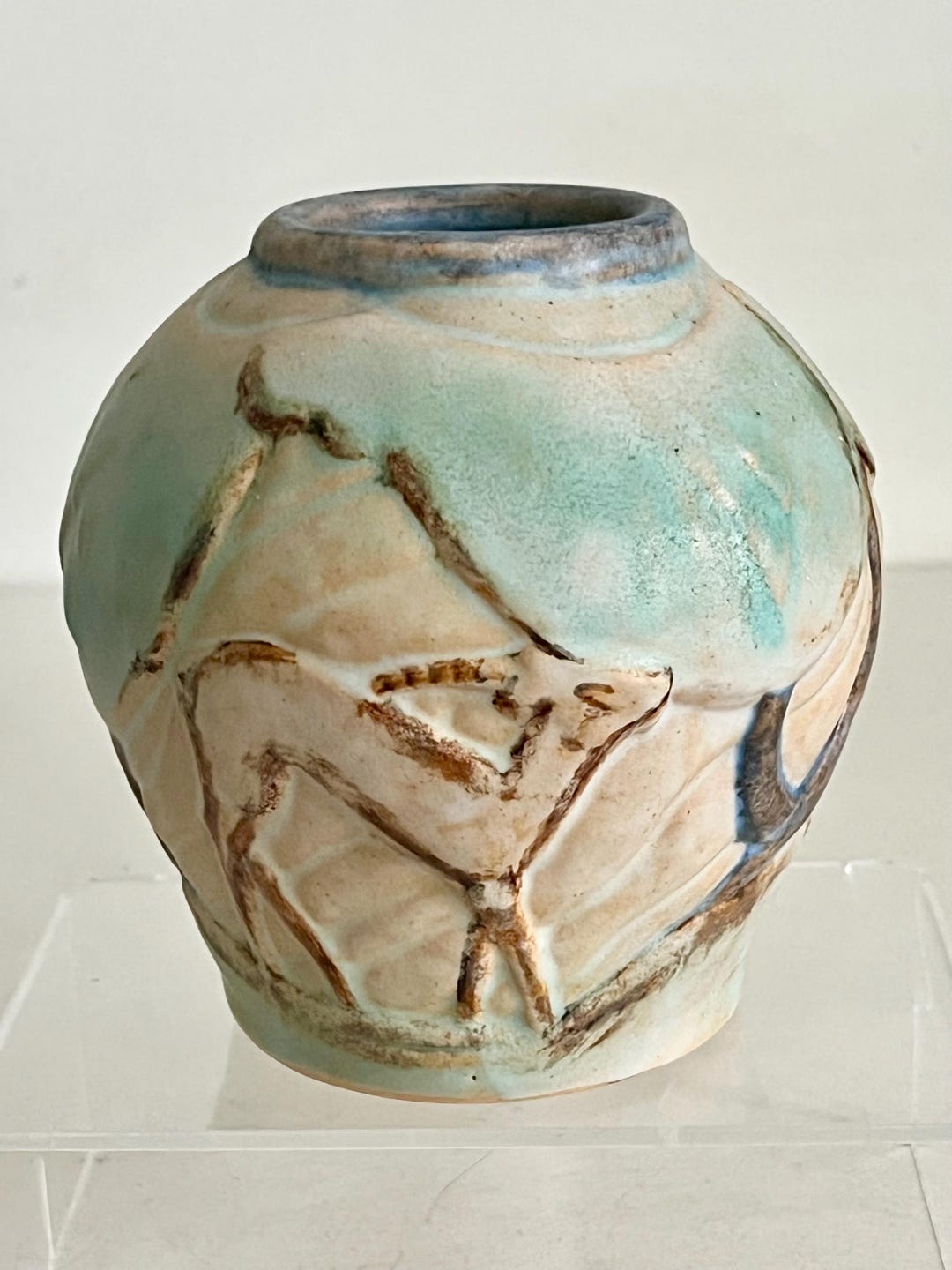 Art Deco Vase by Donald Gilbert Impala Pattern Bourne Denby Pottery ...