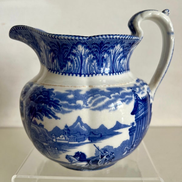 Blue and White Transferware - Etsy