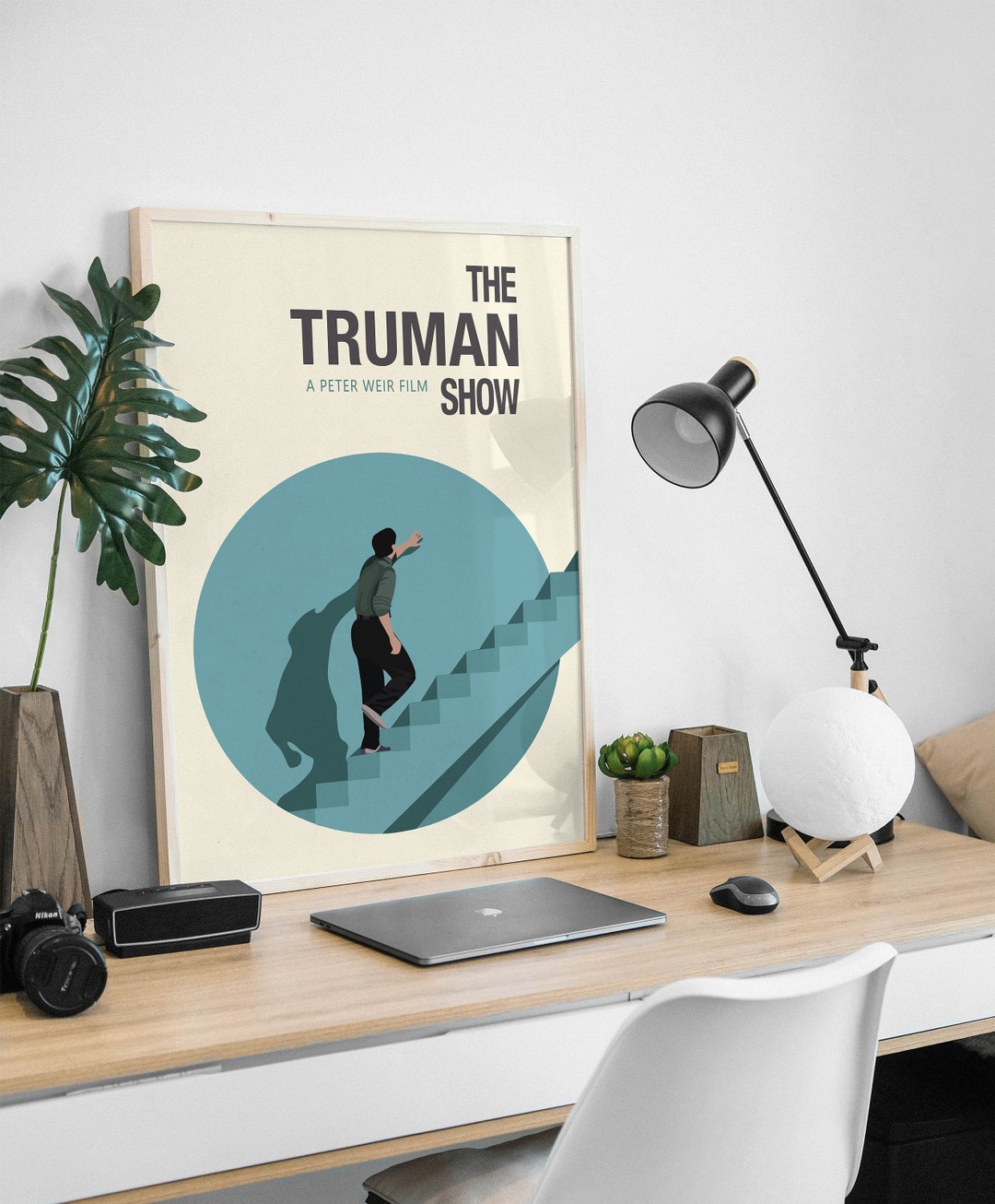The Truman Show Poster Print, Film Gift Idea, Home Decor Wall Art ...