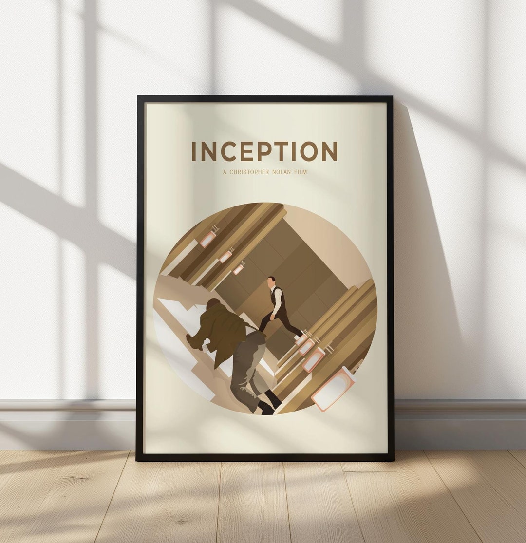 Inception Movie Poster, Christopher Nolan Film, Printable Wall Art ...