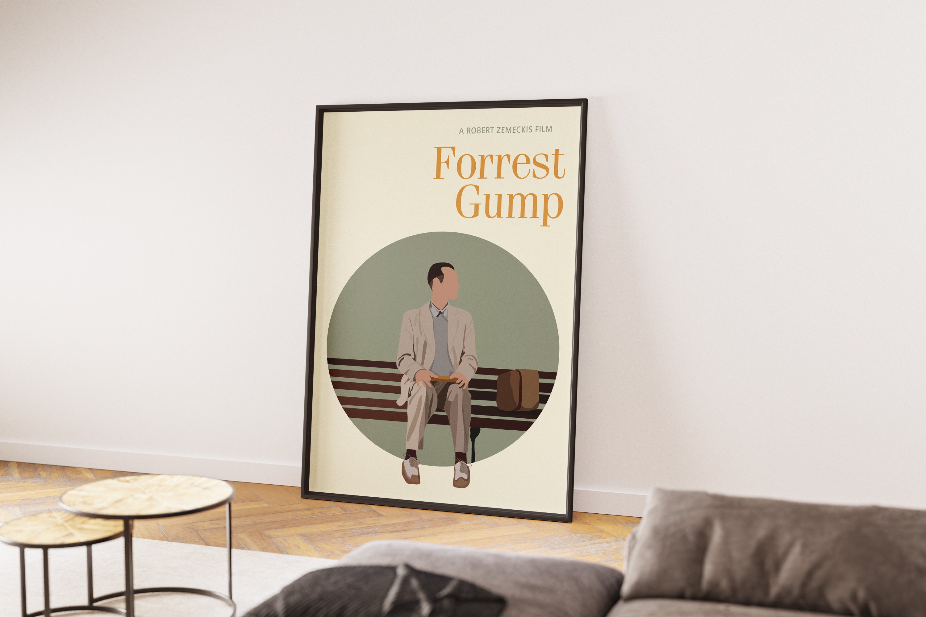 Forrest Gump Printable Wall Art | Digital Download | Minimalist Movie ...