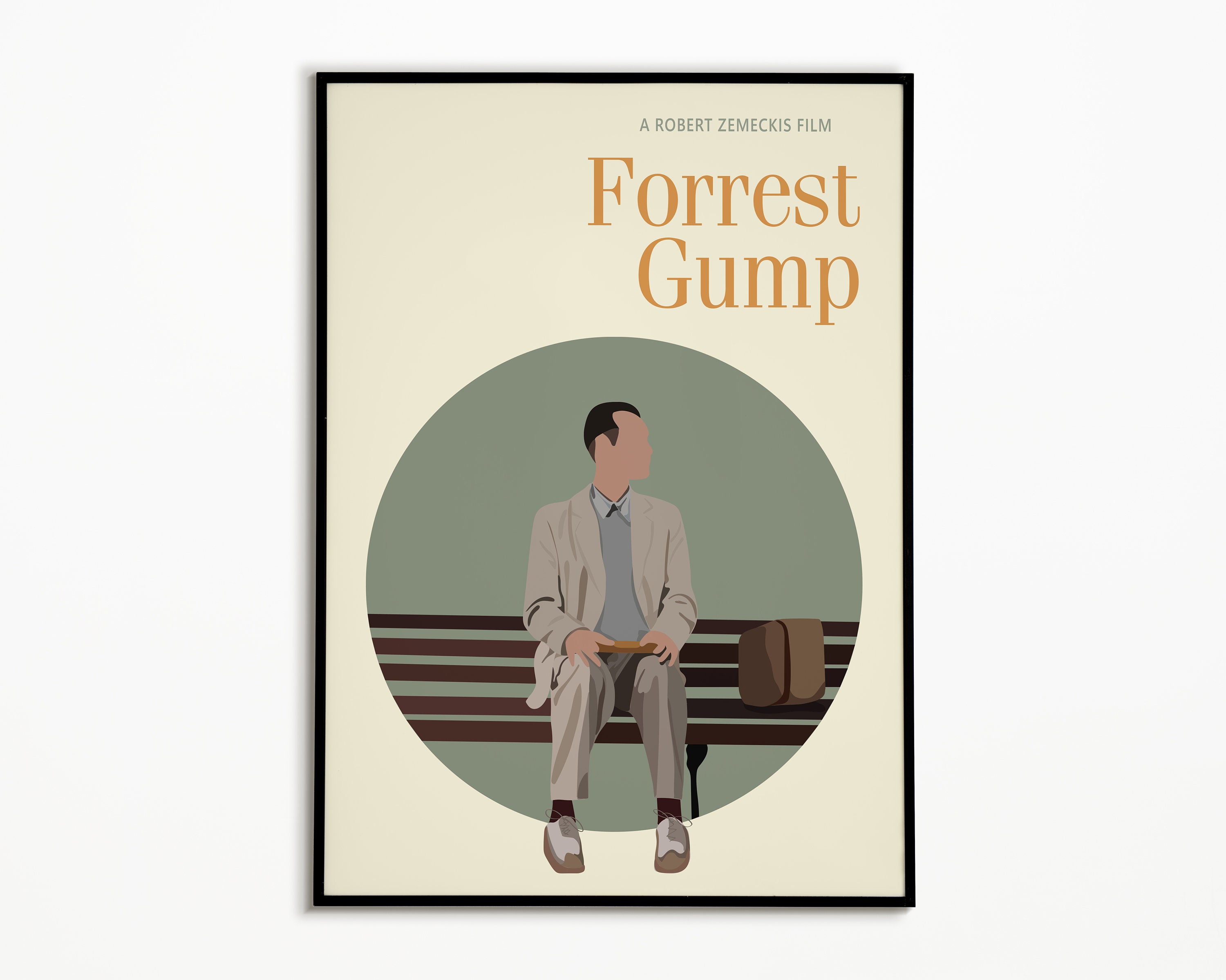 Forrest Gump Printable Wall Art Digital Download Minimalist Movie ...