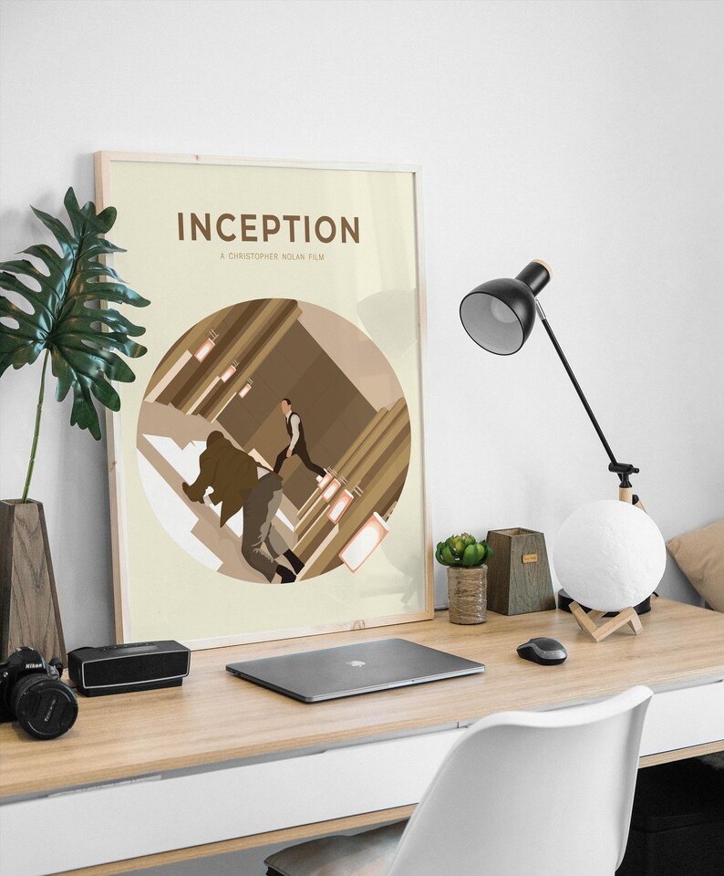 Inception Movie Poster, Christopher Nolan Film, Printable Wall Art ...