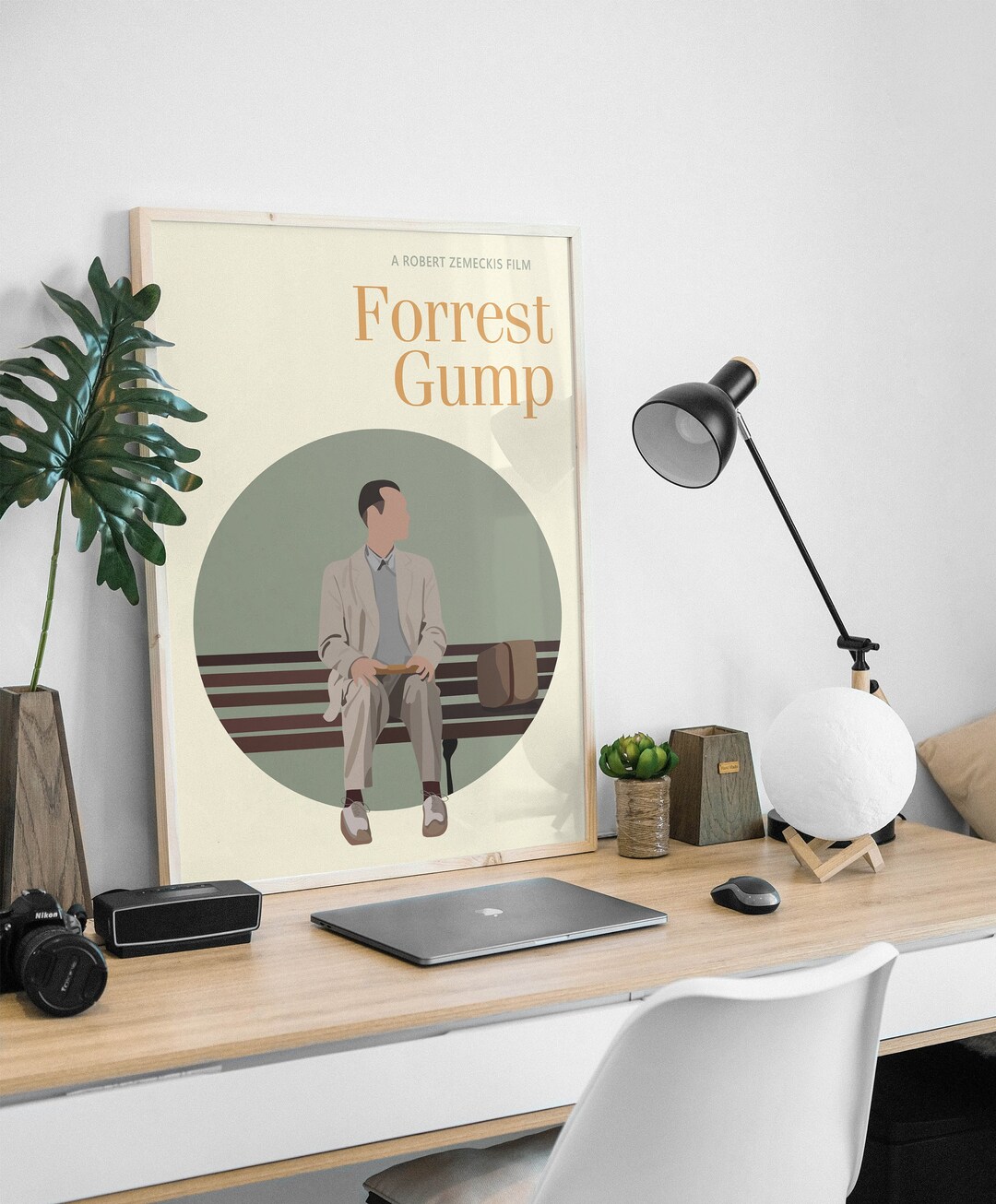 Forrest Gump Printable Wall Art Digital Download Minimalist Movie ...