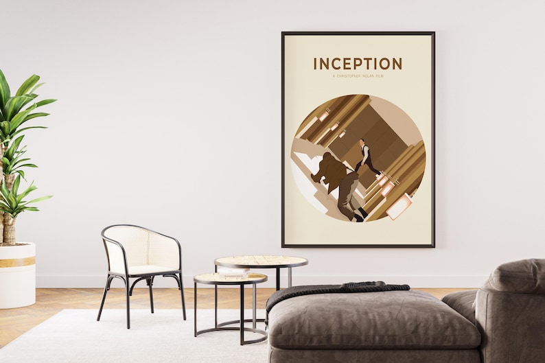 Inception Movie Poster, Christopher Nolan Film, Printable Wall Art ...