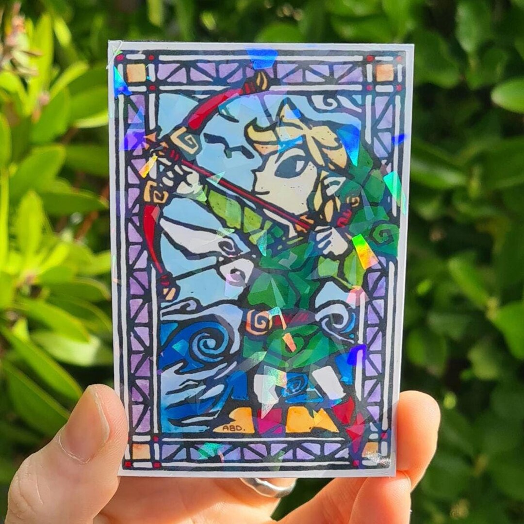 Sparkly Fridge Magnet Legend of Zelda Link - Etsy