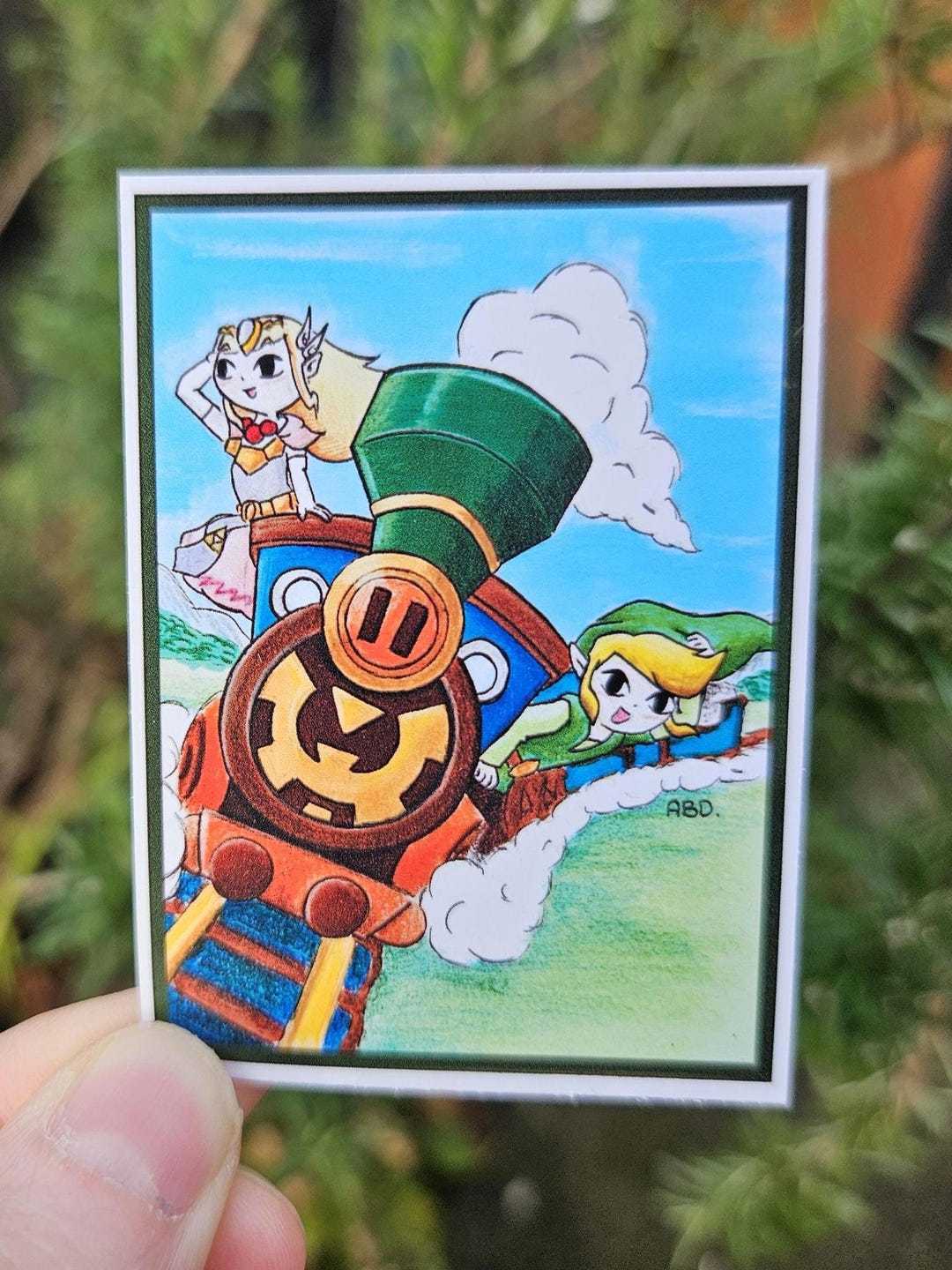Legend of Zelda Spirit Track Vinyl Sticker - Etsy