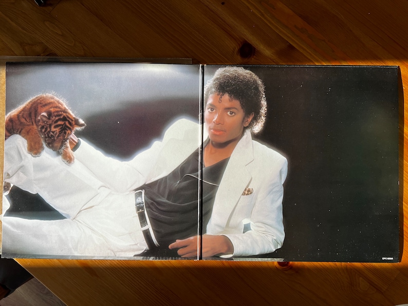 Michael Jackson Thriller 1983 Vinyl (original 18p Price Sticker on ...