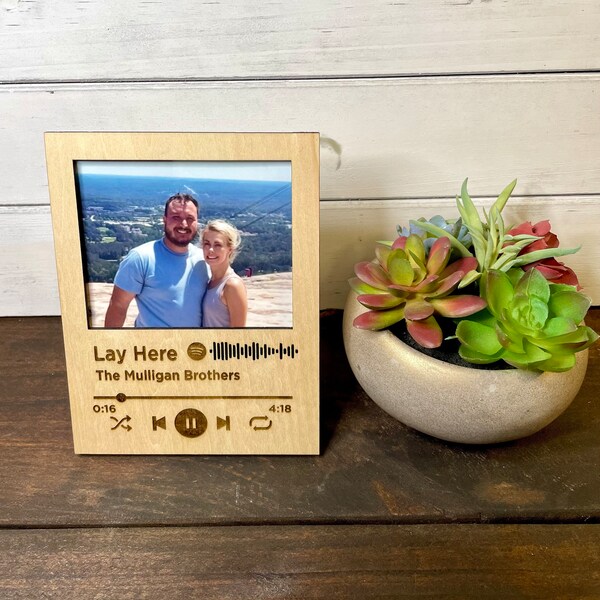 Spotify Picture Frame - Etsy