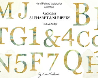Eucalyptus Alphabet, Numbers Clipart Set, Greenery Letters, Eucalyptus ...