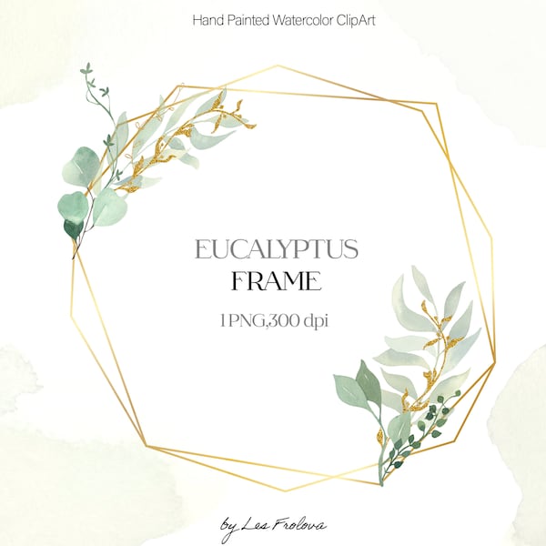 Watercolor Green Leaves Seamless Border Clipart, Summer Floral Border ...