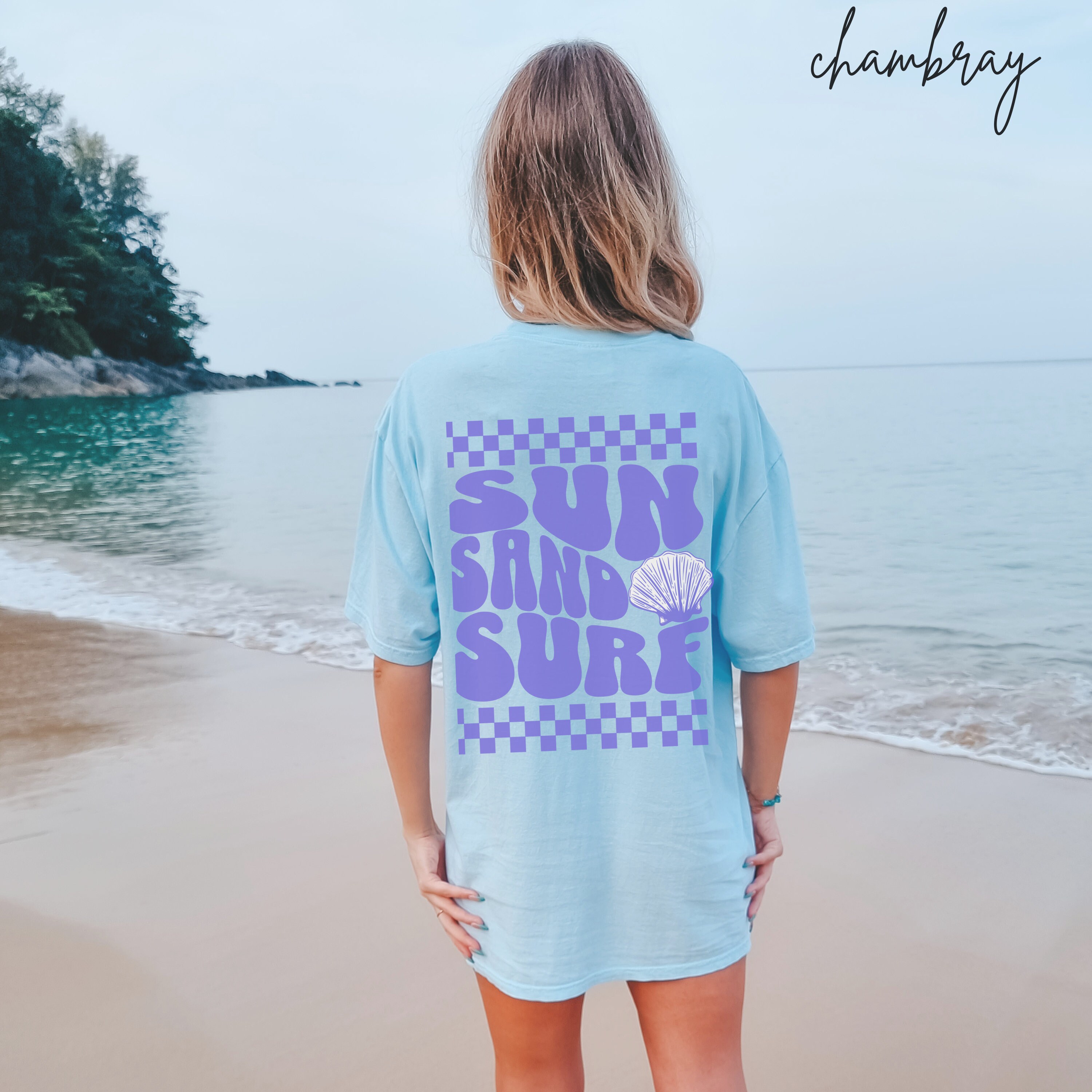 Comfort Colors Coconut Girl Ocean Inspired Style Preppy Stuff Beach Bum ...