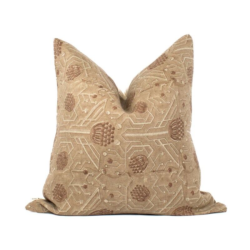 Block Print Pillow Cover - Etsy