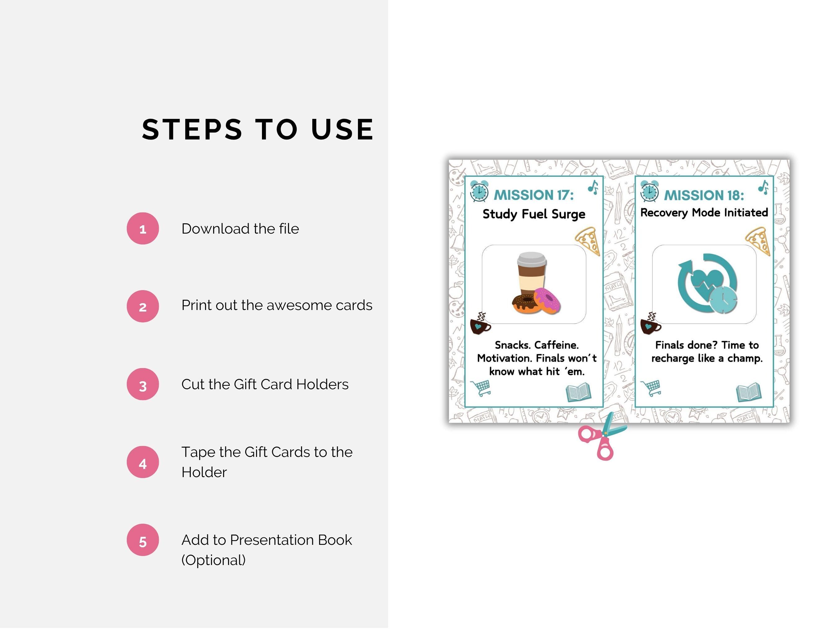Printable College Survival Kit | College Care Package | Student ...