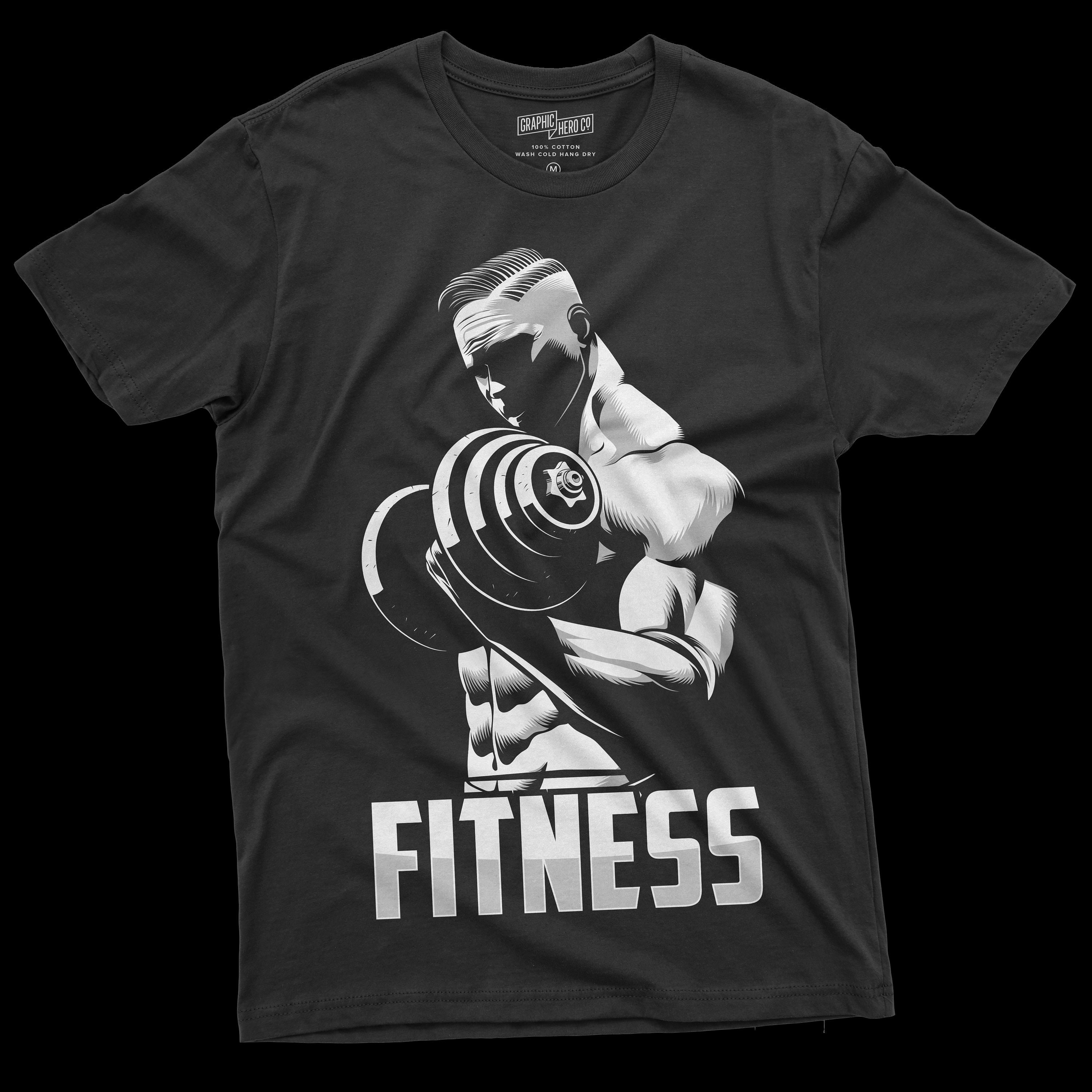 Gym Fitness T-shirt Designs Bundle: Streetwear Graphics (PNG, SVG) - Etsy