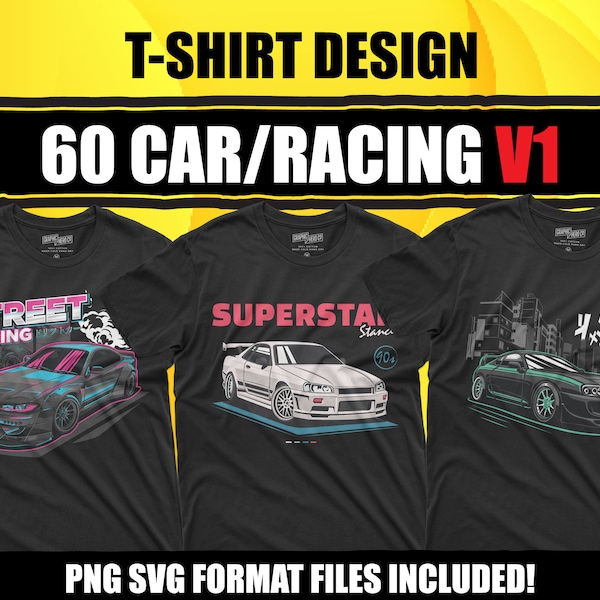 Dtf Car Designs - Etsy