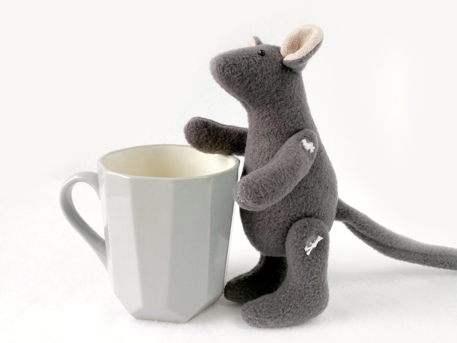 Mouse SEWING PATTERN Rag Doll Pattern Stuffed Mouse Rat Doll Pattern ...