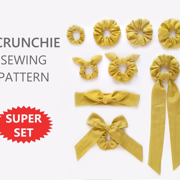 Bow Scrunchie - Etsy