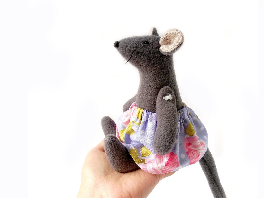 Mouse SEWING PATTERN - Rag Doll Pattern - Stuffed Mouse Rat Doll ...