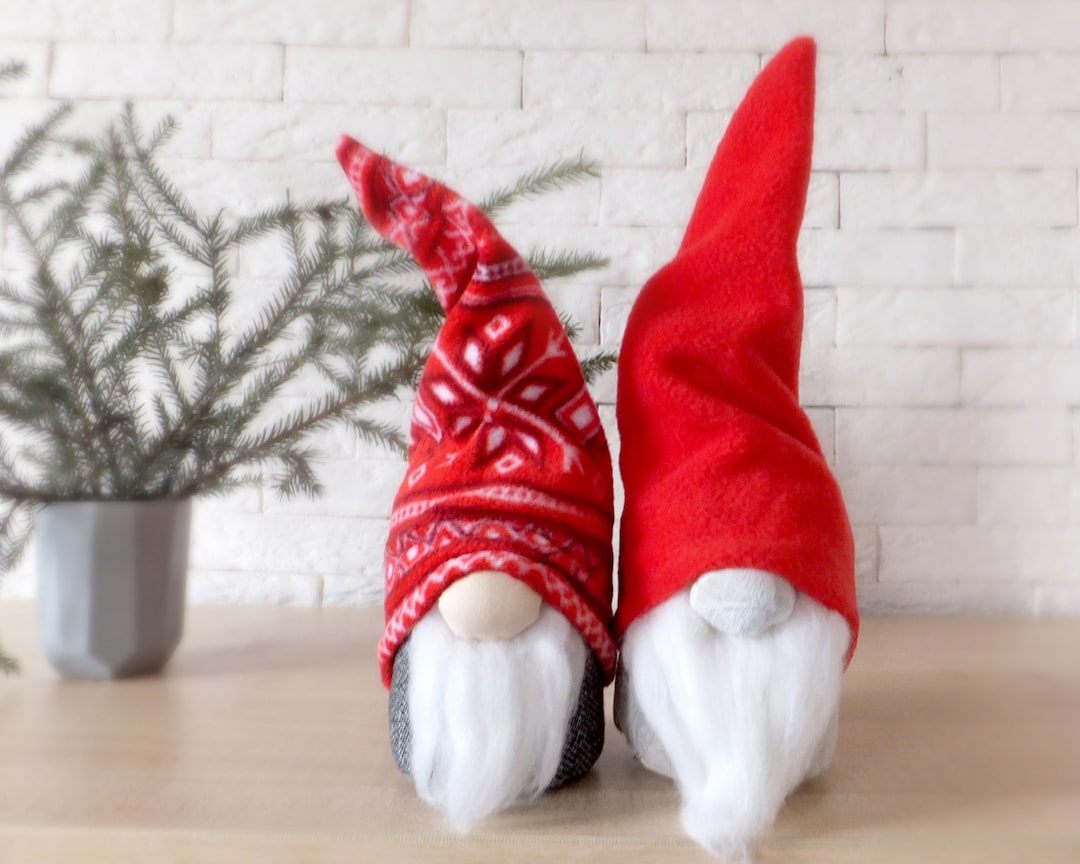 Scandinavian Gnome Sewing Pattern Christmas Gnome Patterns Nordic Swedish Nisse Tomte Gnomes PDF ...